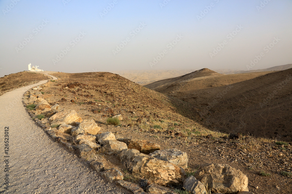 Mitzpe Moav. Mitzpe Mo'av. (Mo'av Lookout). Yigal Tumarkin's monument ...
