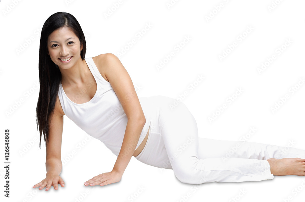 Woman Lying On Side