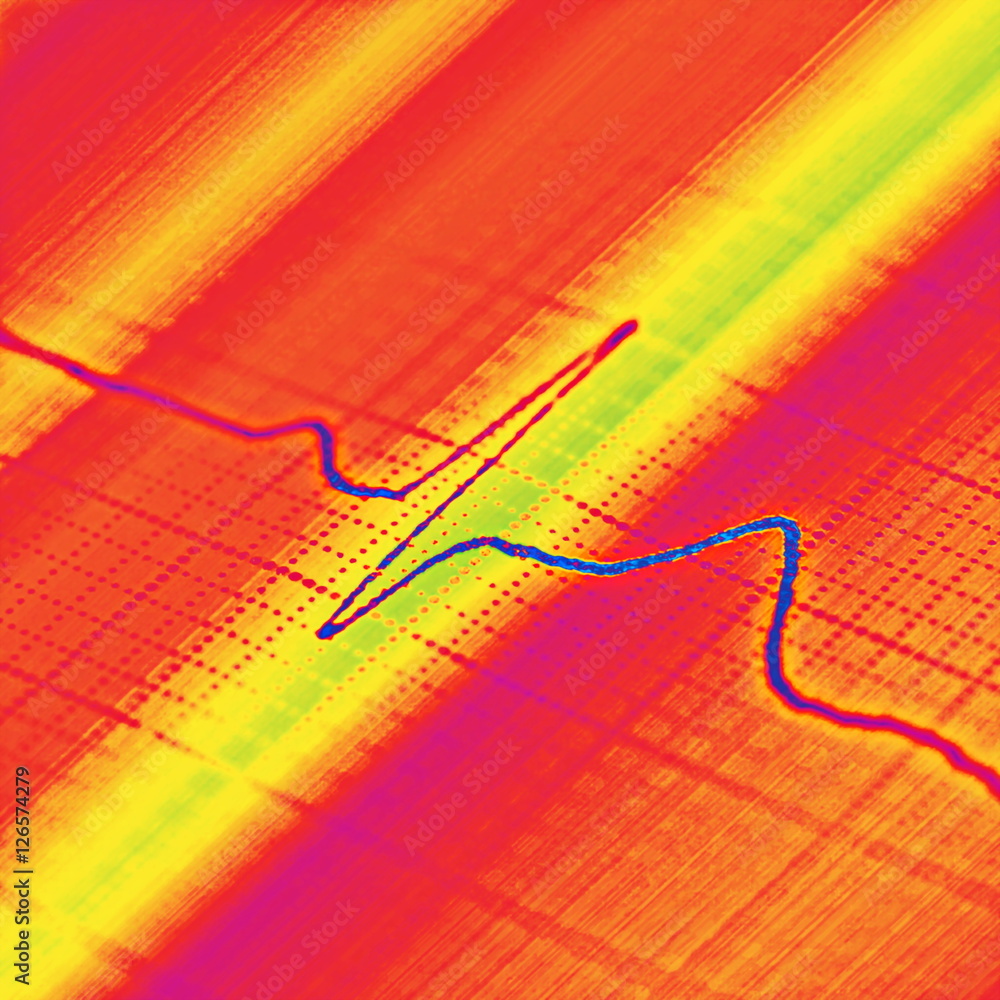Ecg graph, electrocardiogram background Stock Illustration | Adobe Stock