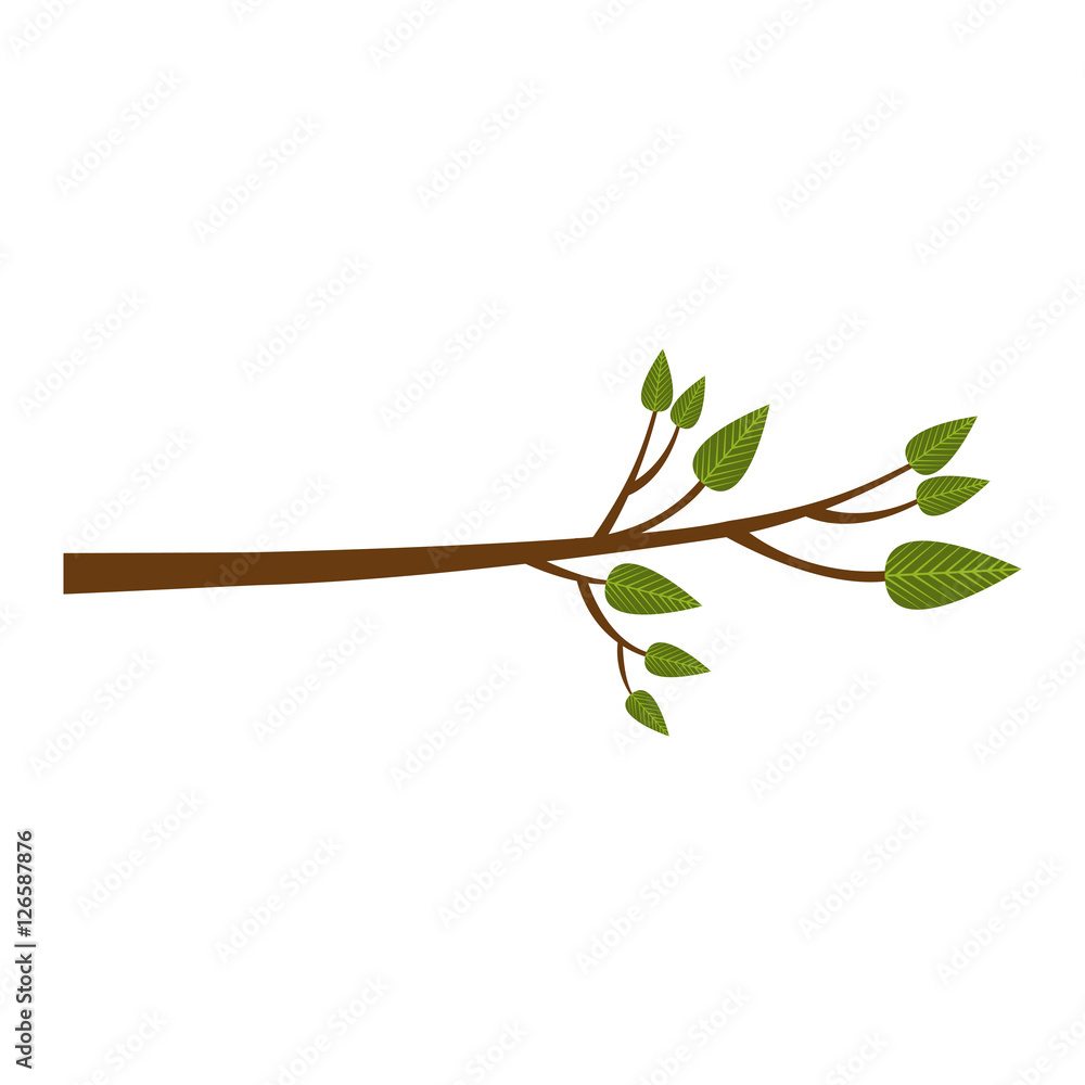 tree branch icon image vector illustration design Stock Vector | Adobe ...