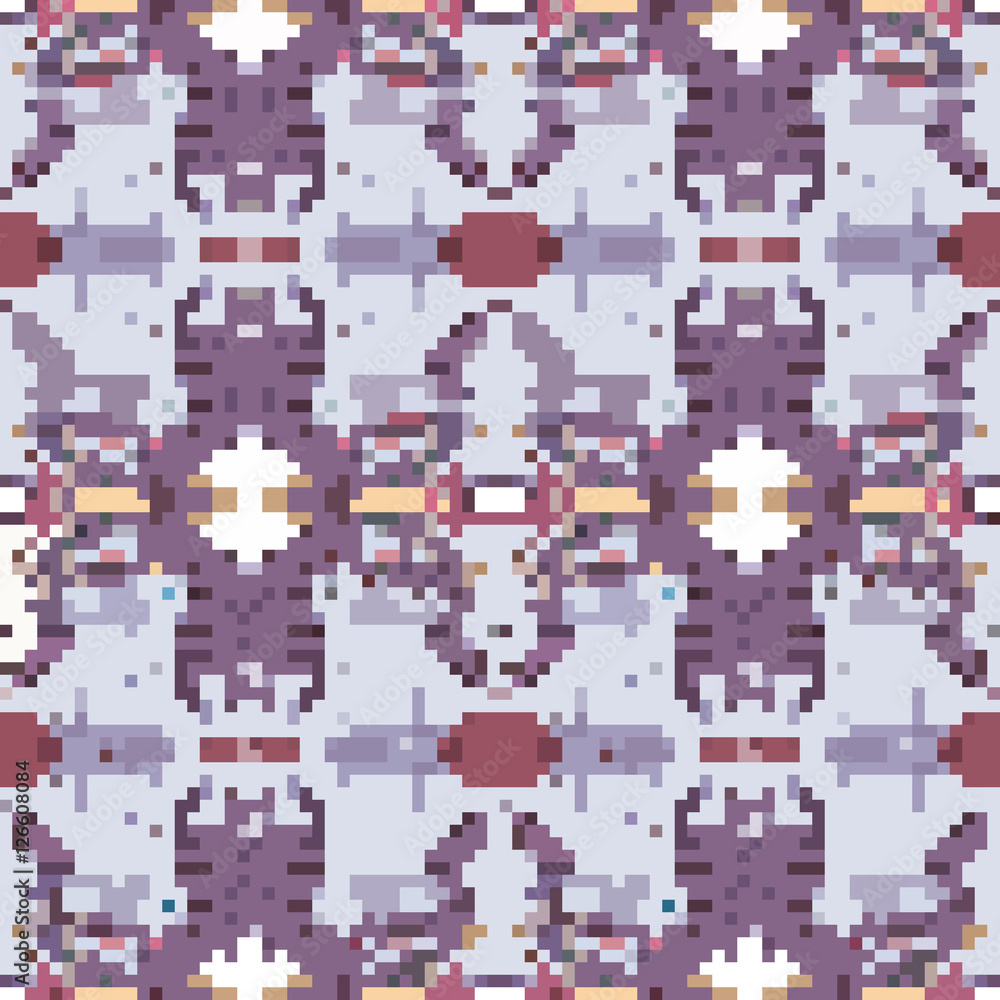 seamless tileable pixel texture pattern Stock Illustration | Adobe Stock