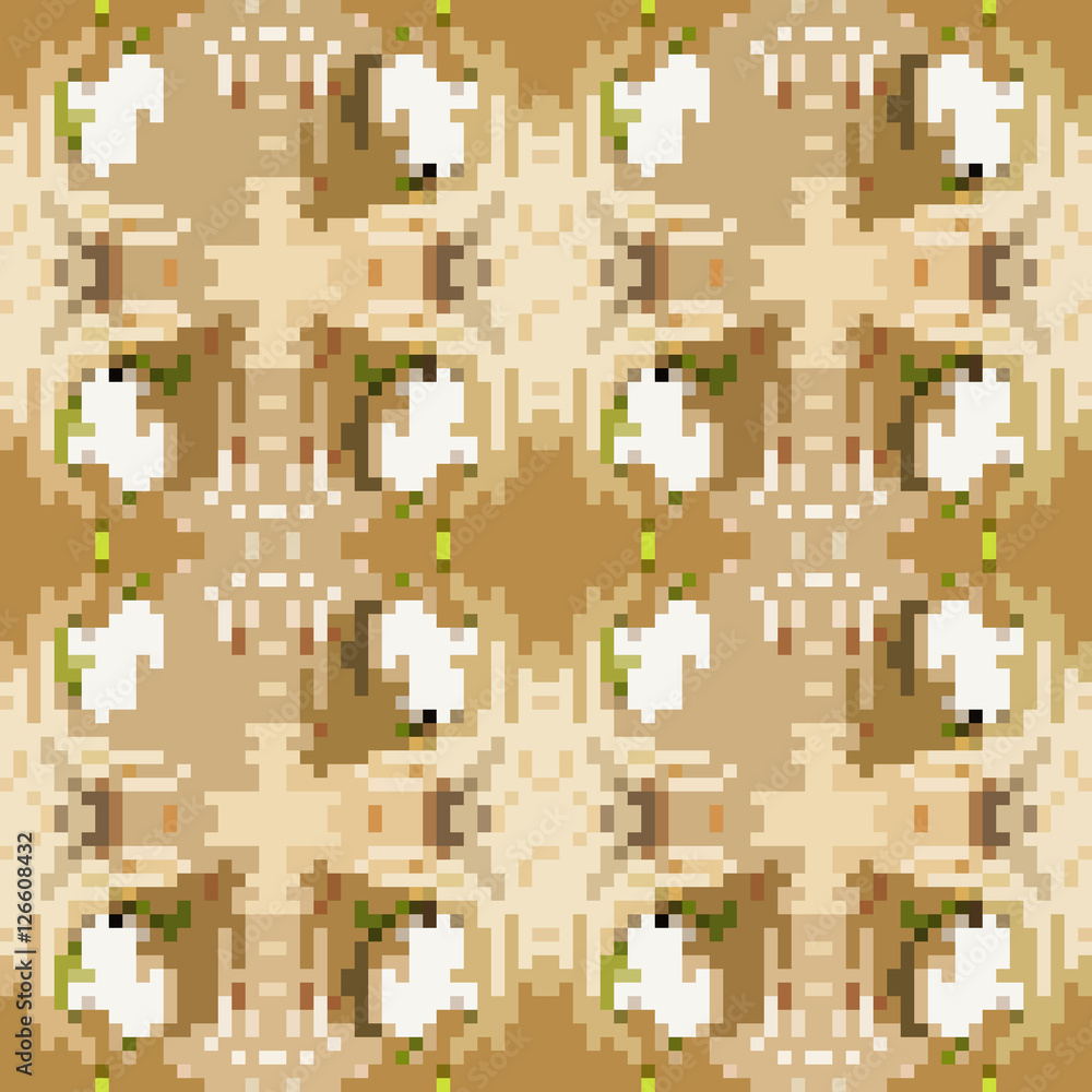 seamless tileable pixel texture pattern ilustración de Stock | Adobe Stock