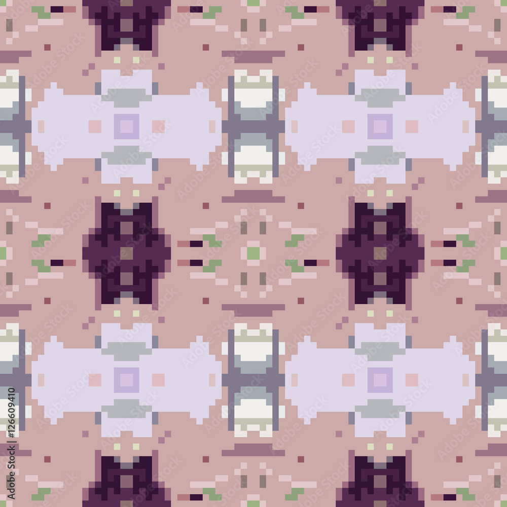 seamless tileable pixel texture pattern ilustración de Stock | Adobe Stock