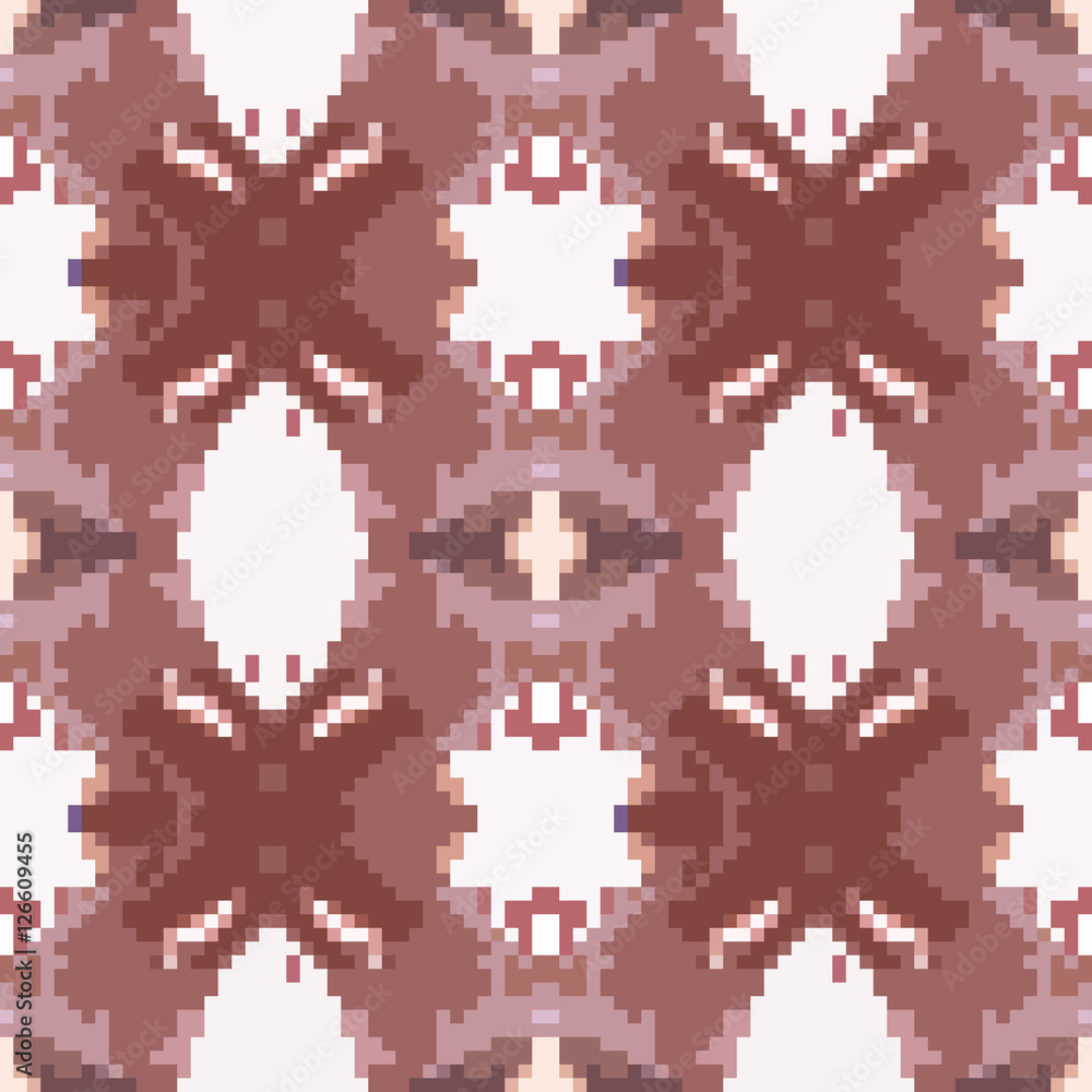 seamless tileable pixel texture pattern Stock Illustration | Adobe Stock