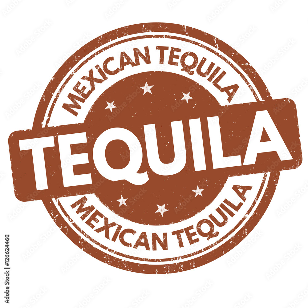 Tequila sign or stamp Stock Vector | Adobe Stock