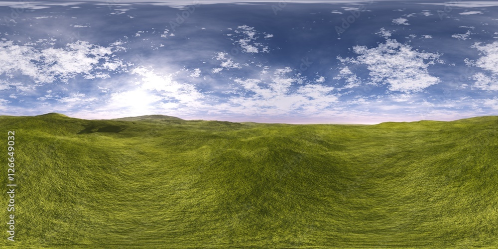environment map ,HDRI High resolution map. Round panorama, spherical ...
