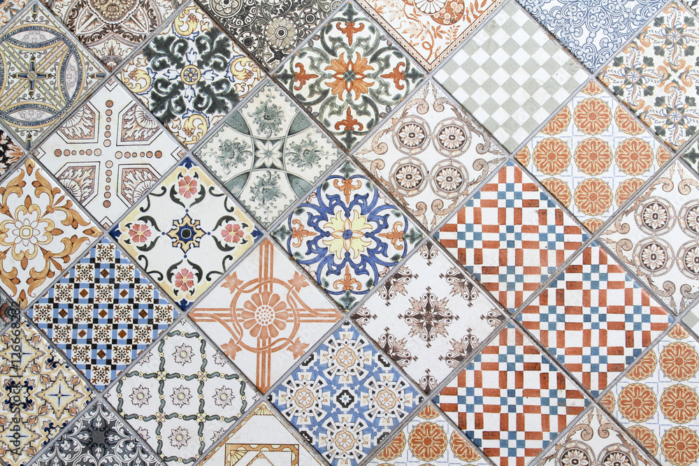 Vintage floor tile texture background. Stock Photo | Adobe Stock