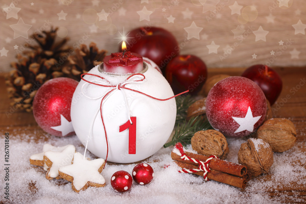 erster advent Stock-Foto | Adobe Stock
