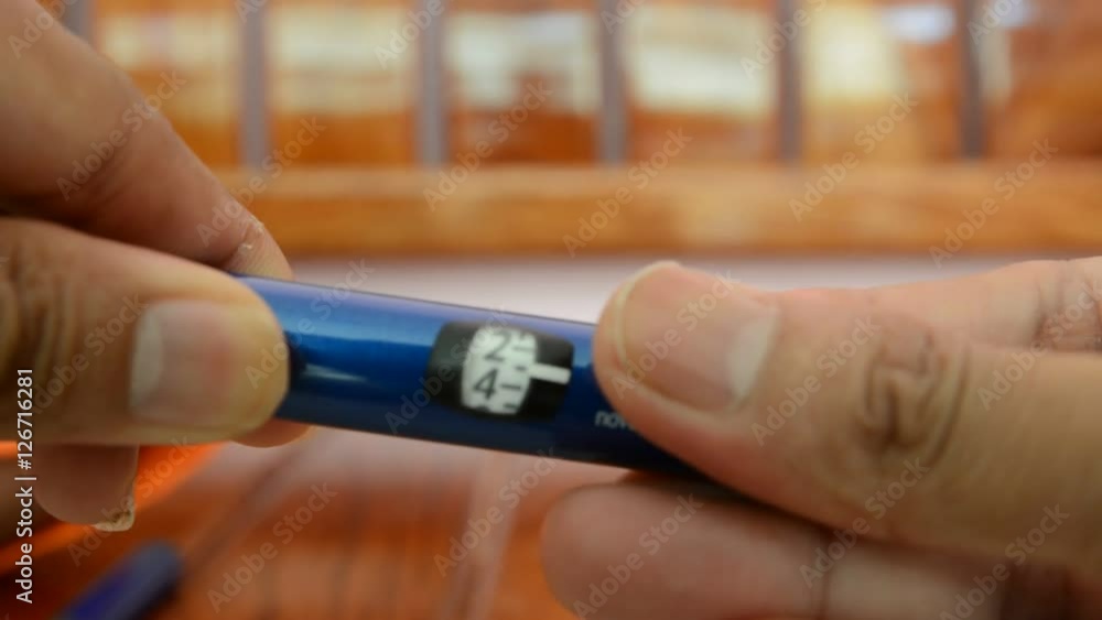 pen insulin, Acting Insulin, Prepare a pen needle injections of insulin ...