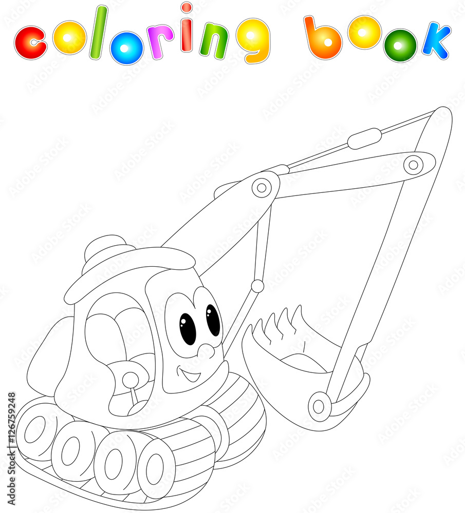 Diggers Coloring Pages