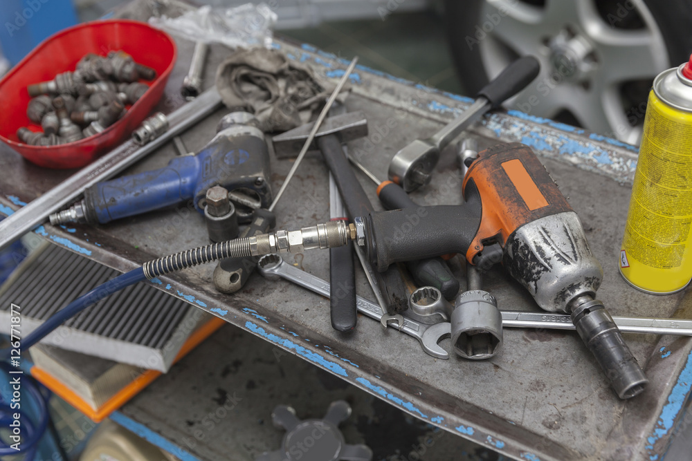 car mechanic tool Stock Photo | Adobe Stock