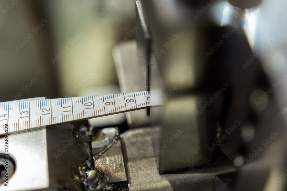 Gage Test gap for Welder Inspection in factory, Check gap before test ...