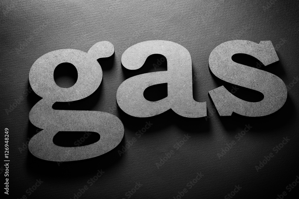 Petroleum, refinery & natural gas industry and business theme. The word ...