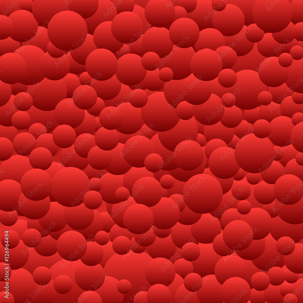 cartoon buble red circles Stock Vector | Adobe Stock