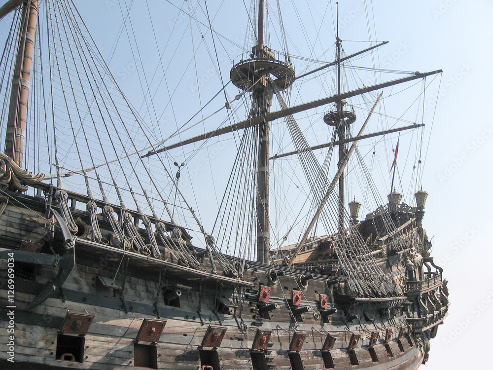 galleon, 15th century ship, faithful reconstruction Stock Photo | Adobe ... galleon, 15th century ship, faithful reconstruction Stock Photo | Adobe ...