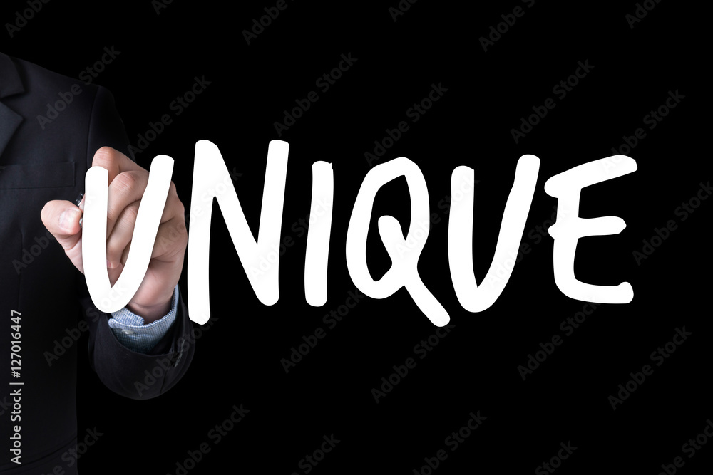 Unique Excellent Good Well Done You are Unique Stock-Foto | Adobe Stock