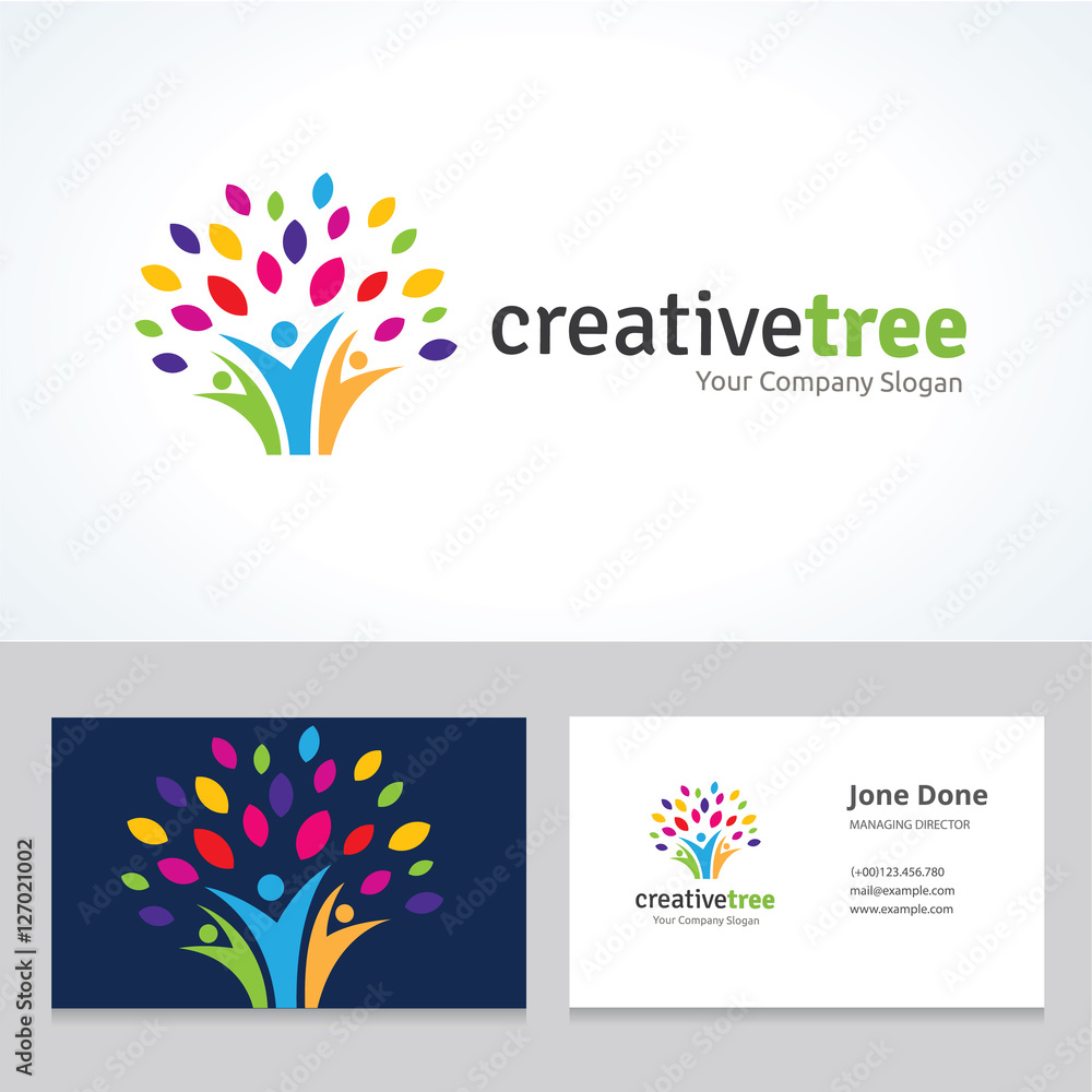 People Life logo, people logo, Creative logo design template. Stock ...