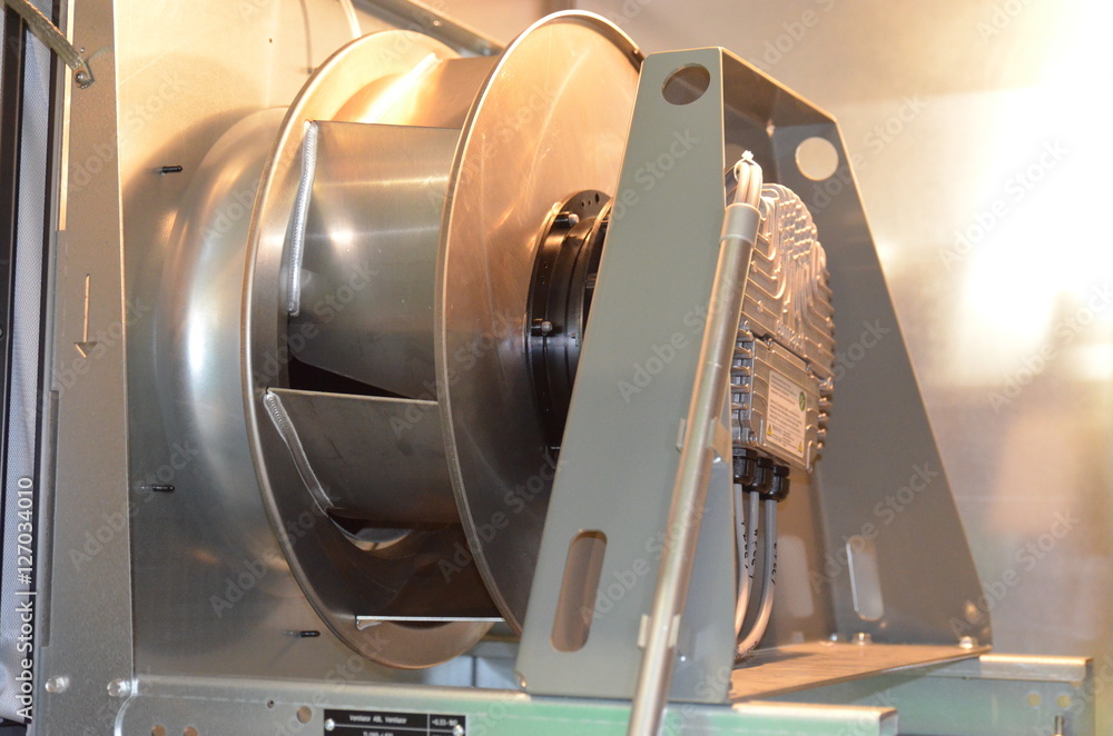 Ventilator mit Motor Stock Photo | Adobe Stock