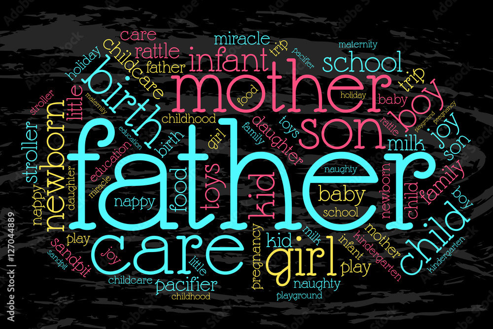 Daddy Word Cloud