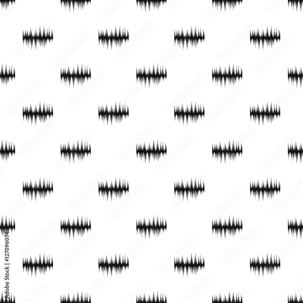 Audio digital equalizer pattern. Simple illustration of audio digital ...