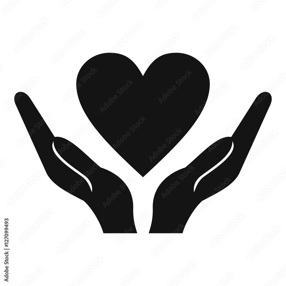 Holding Hands Heart Vector