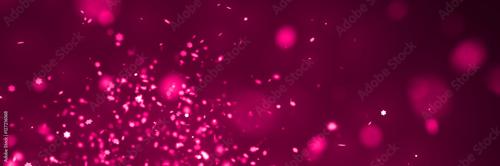 Pink Glitter Header