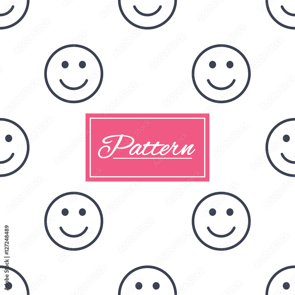 Smile lines texture. Stripped geometric seamless pattern. Modern ...
