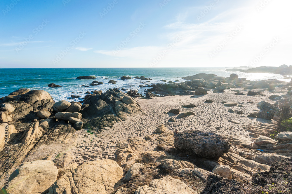 Indian Ocean coast in Kanyakumary the southernmost point of the Indian ...