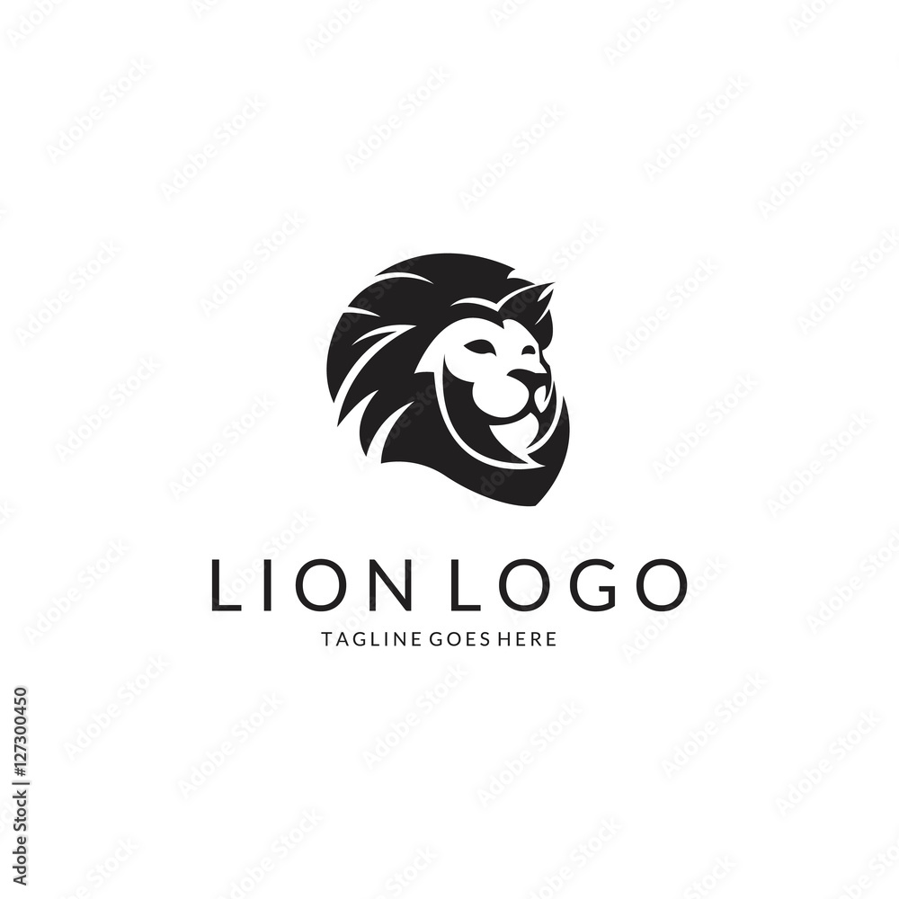 Lion logo. Logo template suitable for businesses and product names ...