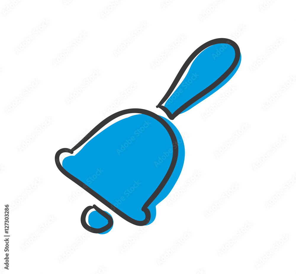 Stick Figure Series Icon / Glocke Stock Vector | Adobe Stock