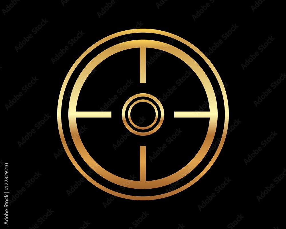 circle, round, logo Stock Vector | Adobe Stock