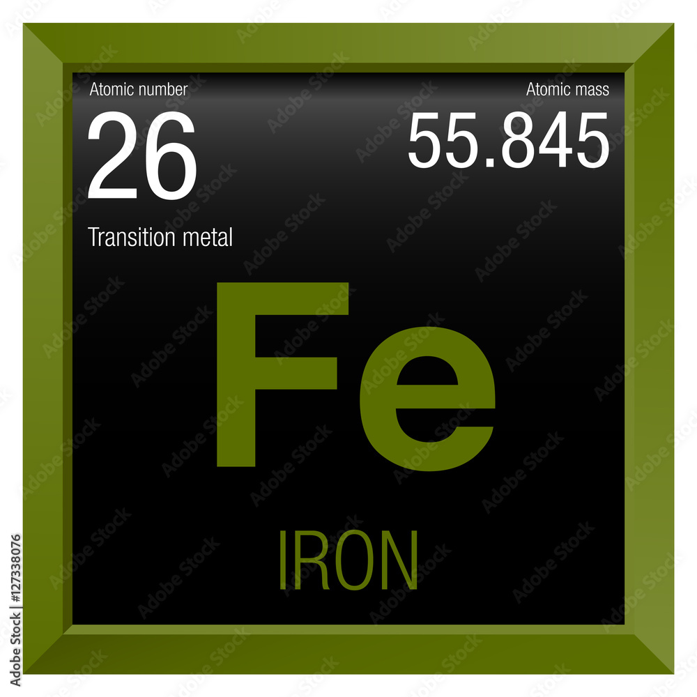 Iron Metal Symbol