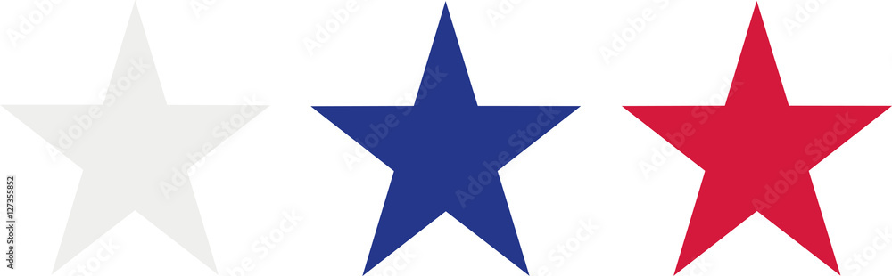 Russia flag stars Stock Vector | Adobe Stock