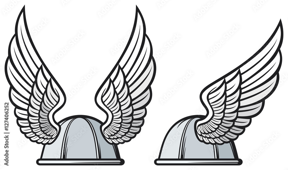 Hermes Winged Hat Clipart
