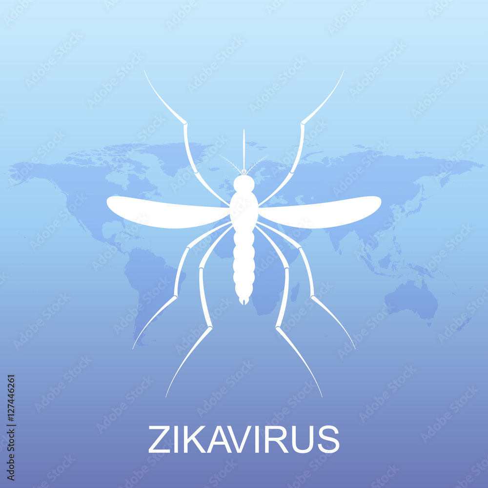 Zika virus pattern wallpapers with World Map. Zika virus mosquito bite ...