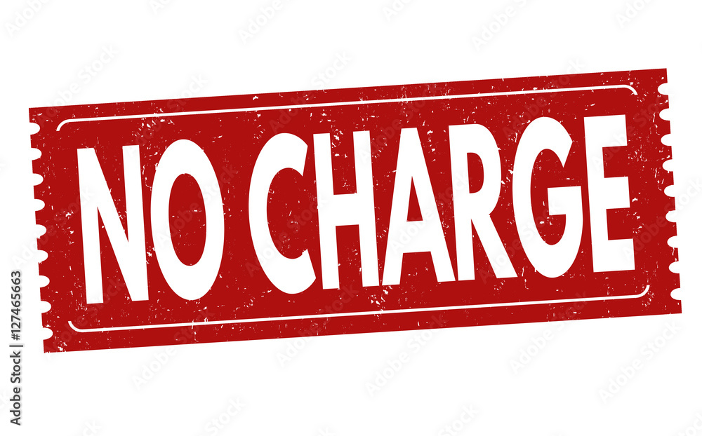 No charge sign or stamp Stock-Vektorgrafik | Adobe Stock