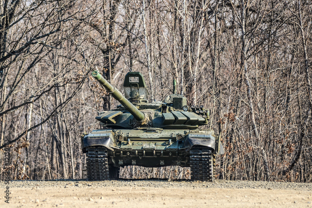 Russian tank T-72 Stock Photo | Adobe Stock
