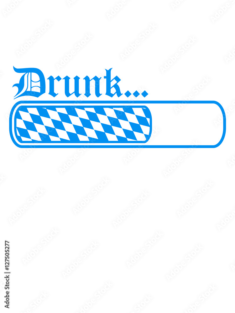 Teamcrew loading bar bavarian drunk drunk drunk drinking thirst logo ...