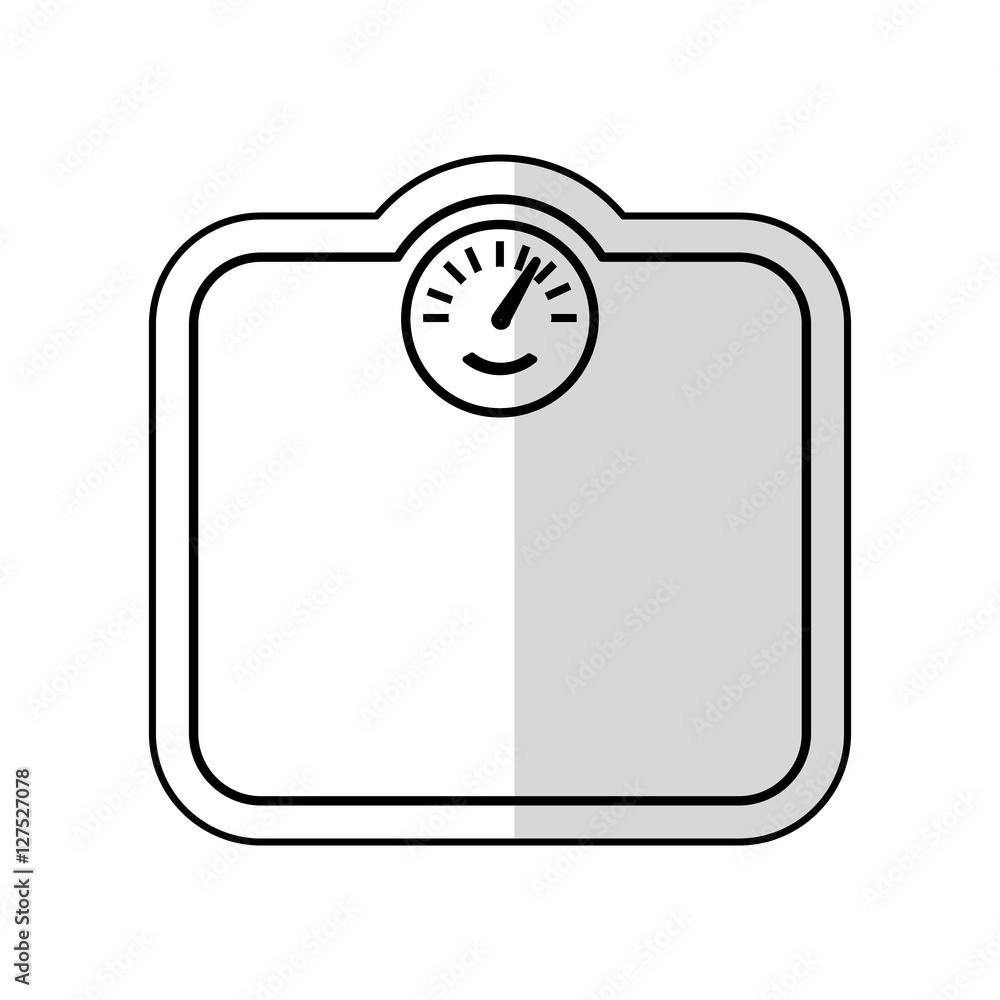 weight body balance icon vector illustration graphic design Stock ...