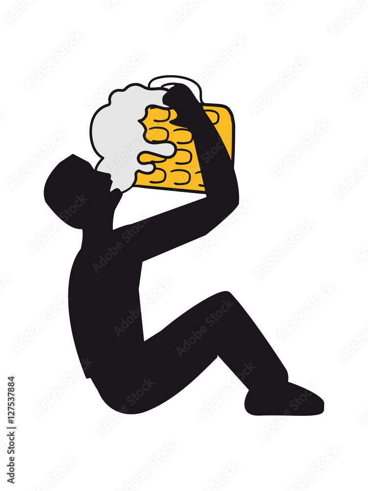 Giant big thirst logo beer jug drink drinking party celebrate drinking ...