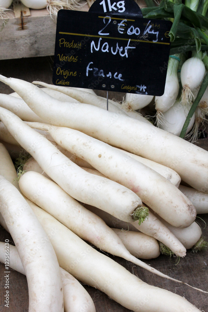 beaux navets Stock Photo | Adobe Stock