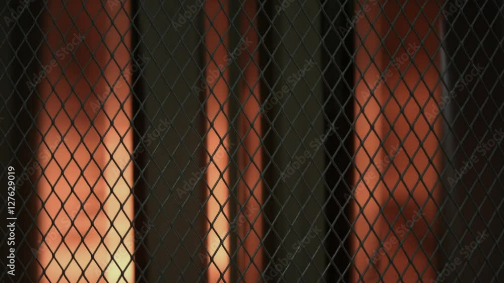Vertical infrared heating element turning on Stock Video | Adobe Stock