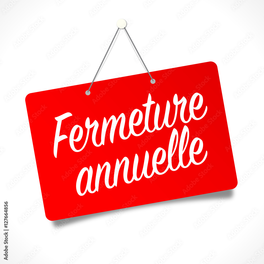 Fermeture annuelle Stock Vector | Adobe Stock