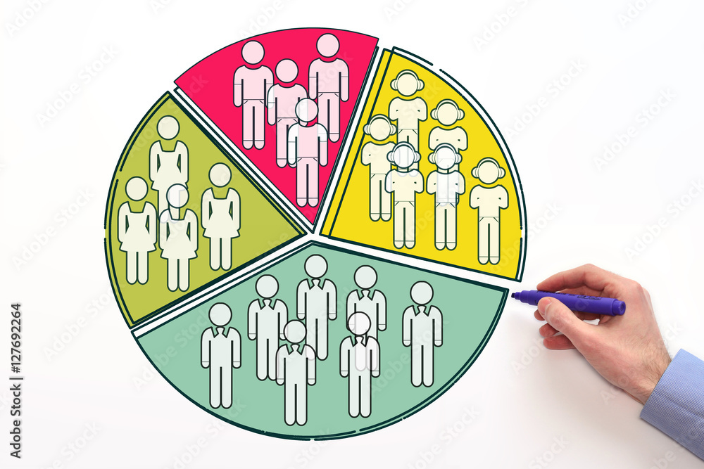Market segmentation. dividing market into subsets or audiences. Stock ... Market segmentation. dividing market into subsets or audiences. Stock ...