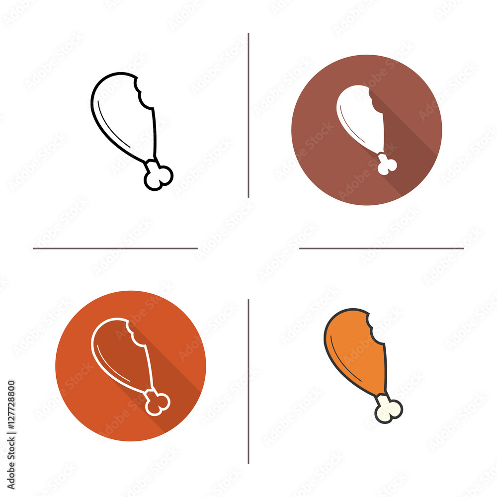 Chicken Leg Icon