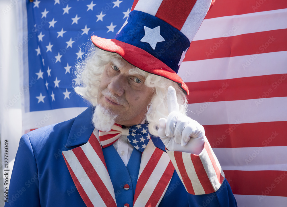 Uncle Sam Standing Up