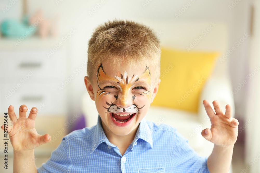 Blurred Face Painting