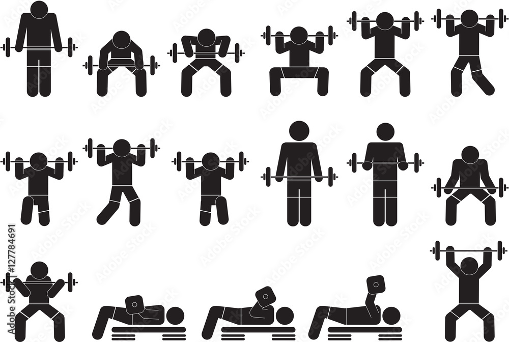 Body-Pump Stock Vector | Adobe Stock