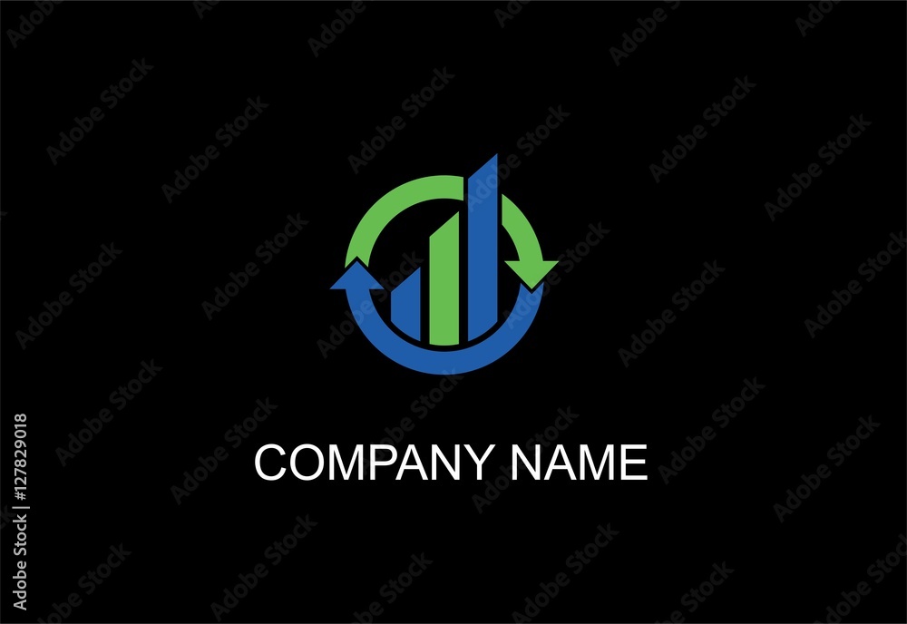 Business concept logo Stock Vector | Adobe Stock