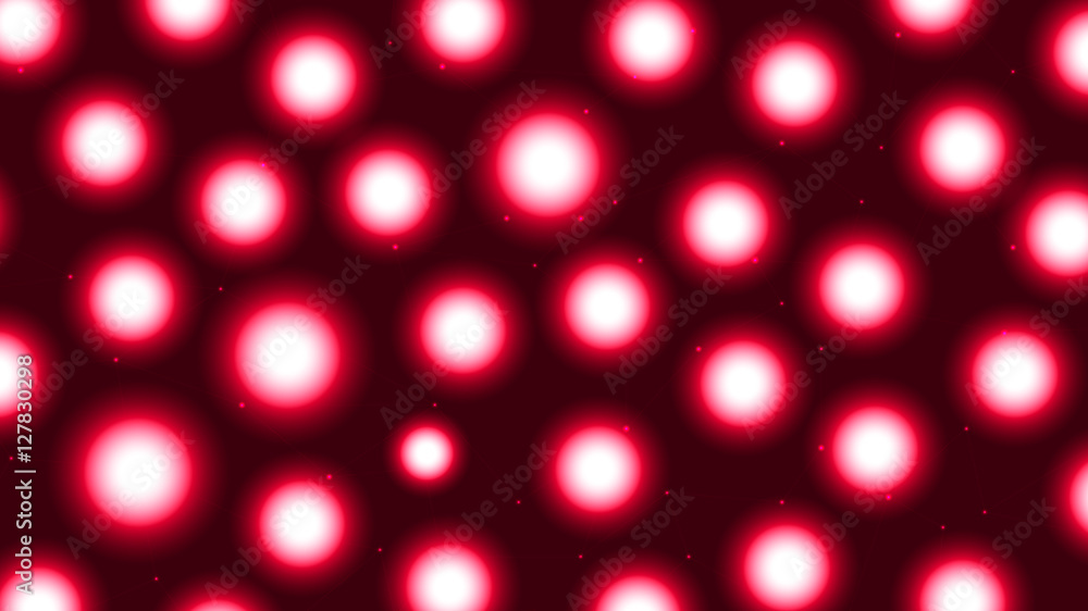 Vector illustration abstract background. Grid red color with bright ...